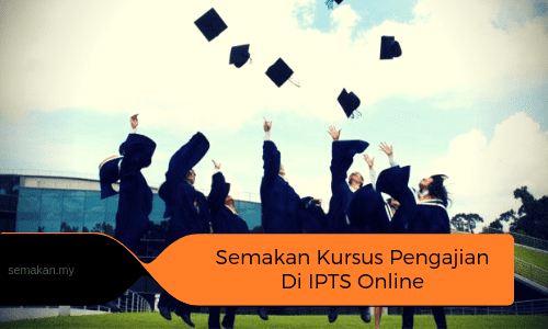 Semakan Kursus Pengajian Di IPTS Online